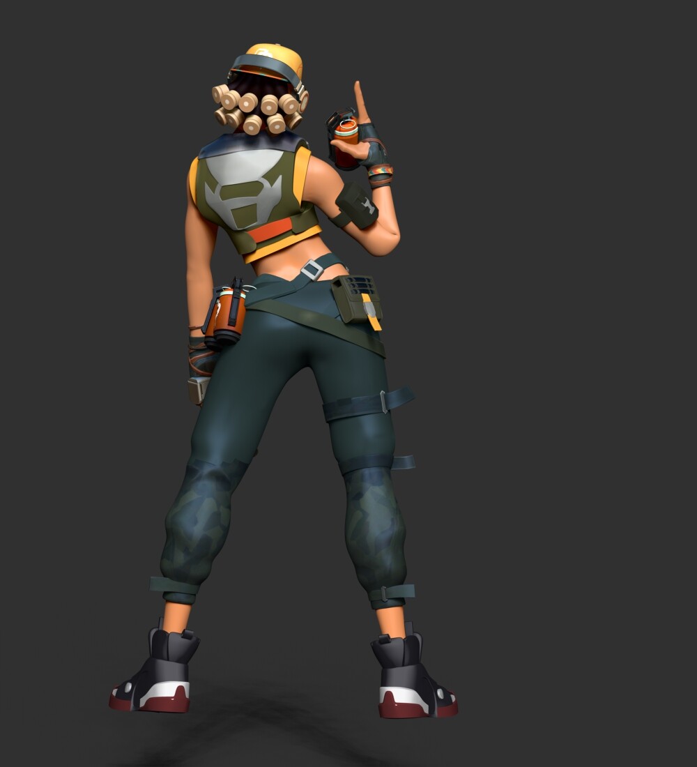 ArtStation - Raze - Valorant | Resources