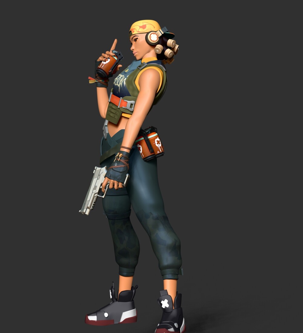 ArtStation - Raze - Valorant | Resources