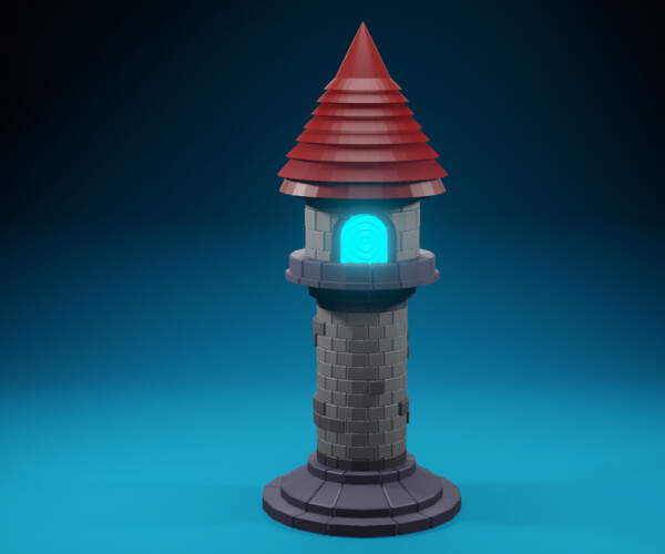 ArtStation - Tower 3D | Game Assets