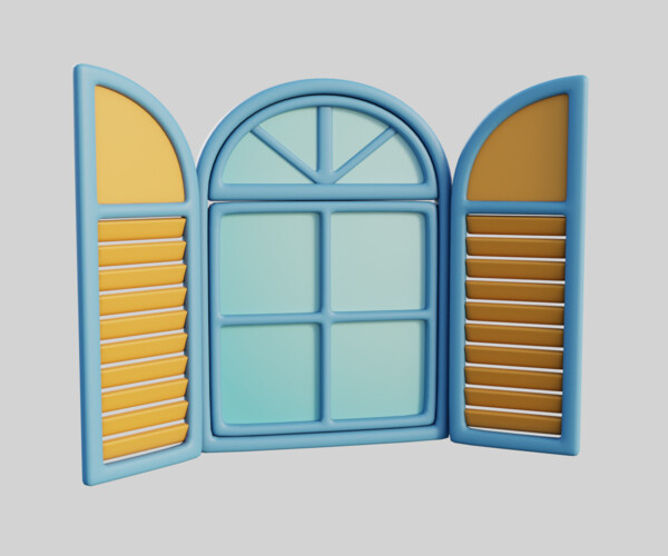 ArtStation - Cartoon Windows Collection 3 | Resources
