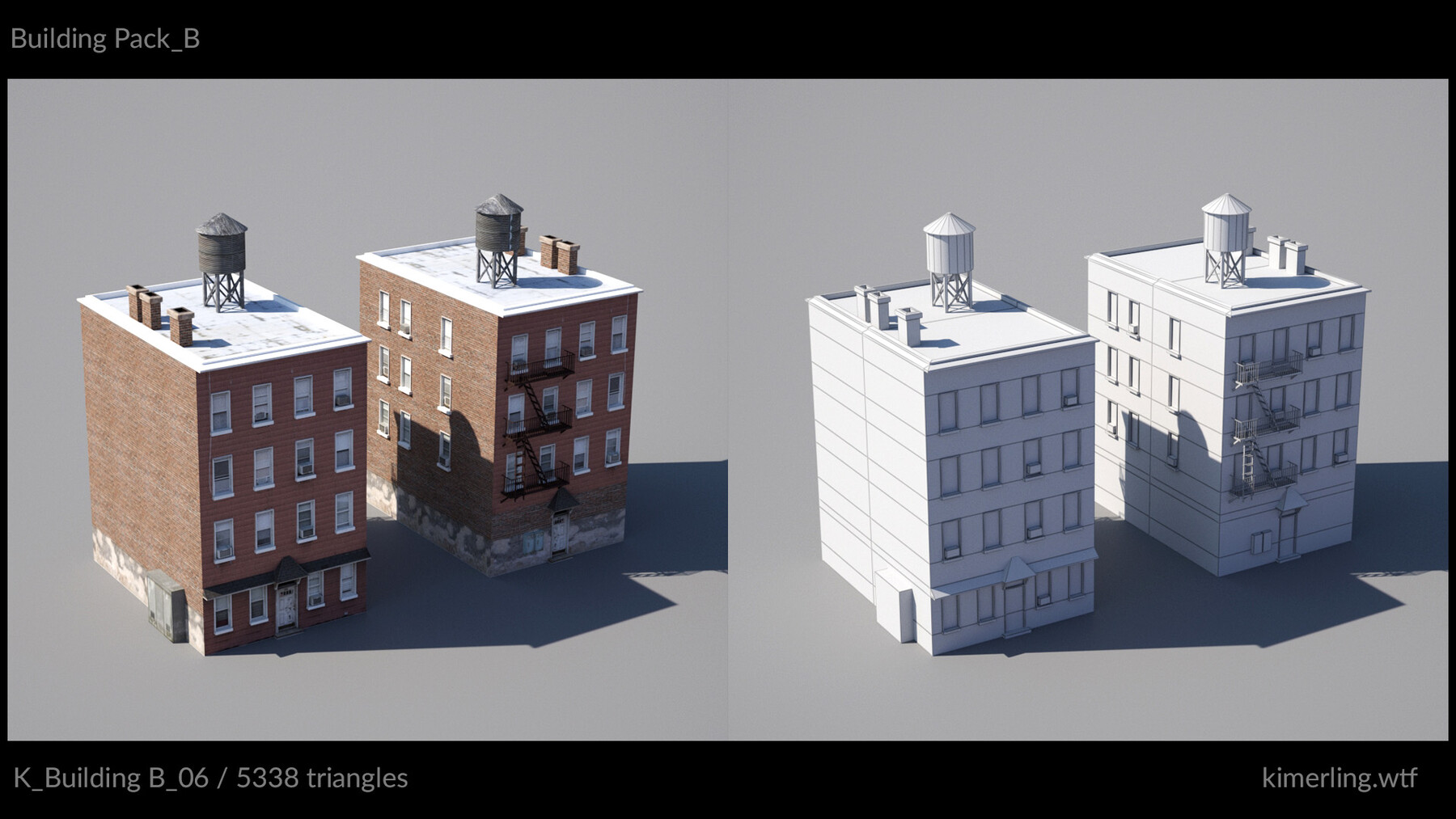 ArtStation - Building pack B | Game Assets