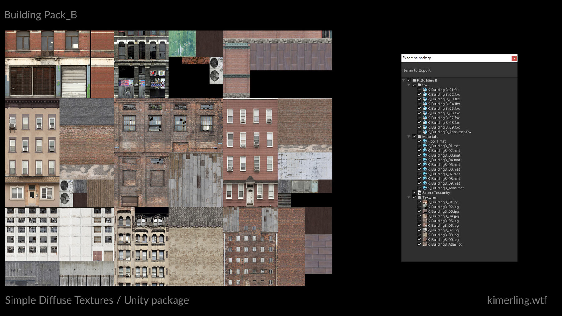 ArtStation - Building pack B | Game Assets