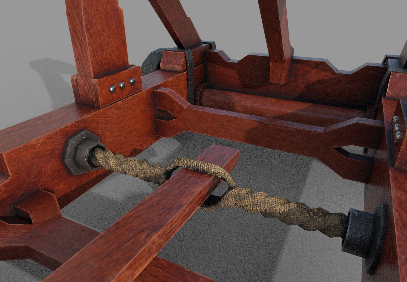 ArtStation - 3D Medieval Catapult | Game Assets