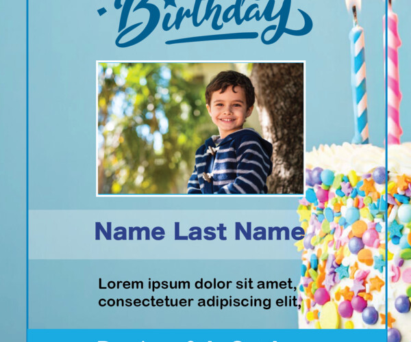 ArtStation - happy birthday PARTY DIGITAL DESIGN | Artworks