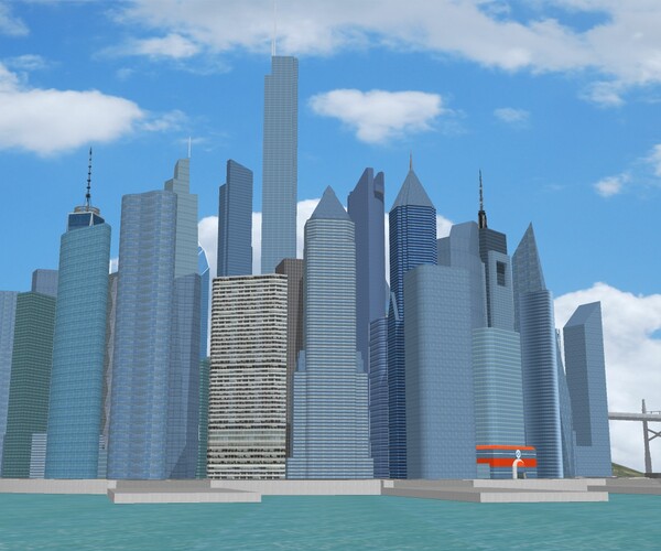 ArtStation - Castelia City | Resources