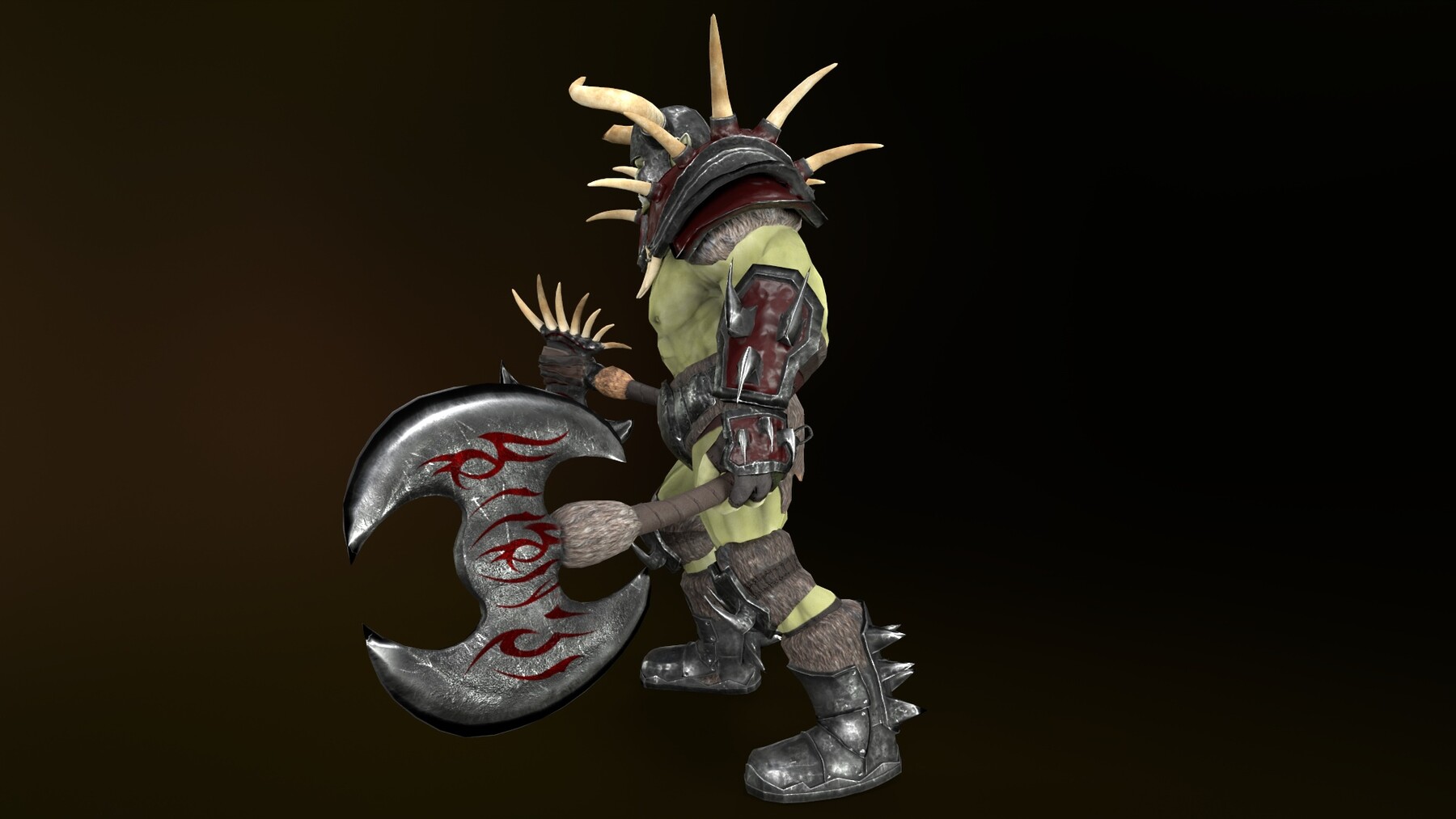 ArtStation - Orc Axes | Game Assets