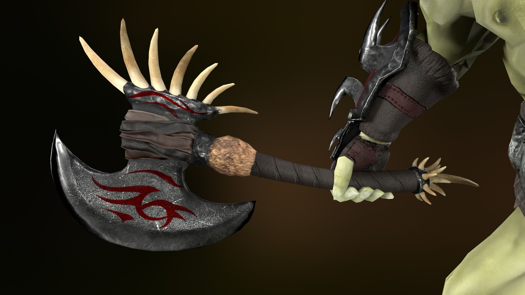 ArtStation - Orc Axes | Game Assets