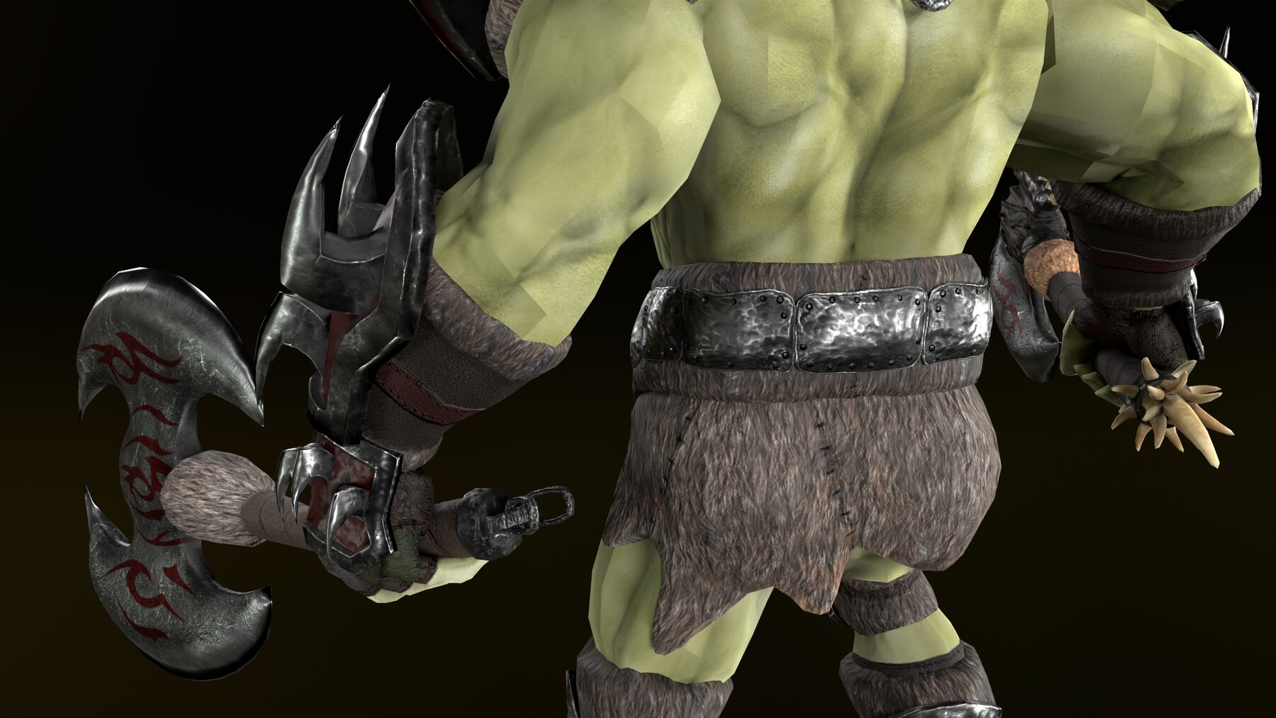 ArtStation - Orc Axes | Game Assets