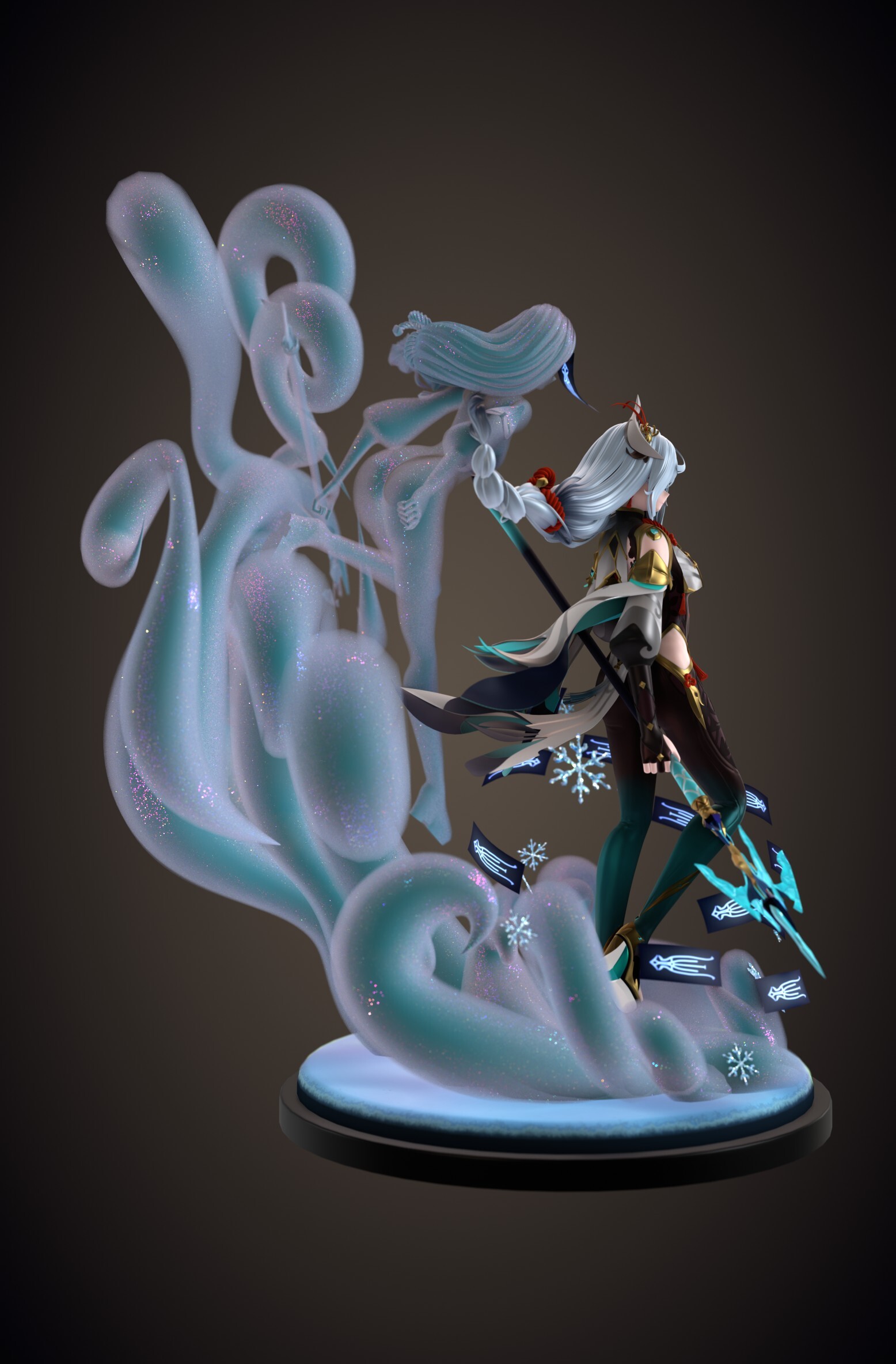 ArtStation - Shenhe Figure STL file for 3D printing | Resources