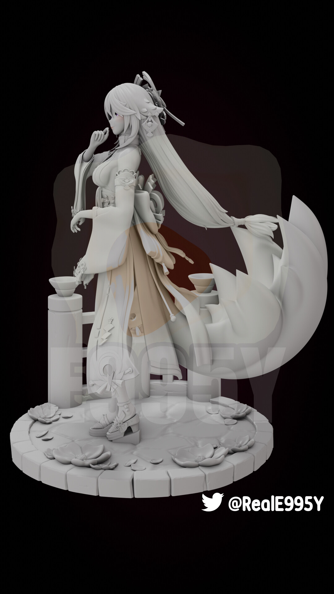 ArtStation - Yae Miko STL file for 3D printing | Resources