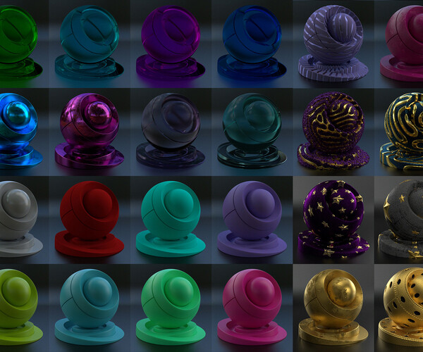 ArtStation - 70+ Redshift Shader to C4d Every-Day v3 | Resources