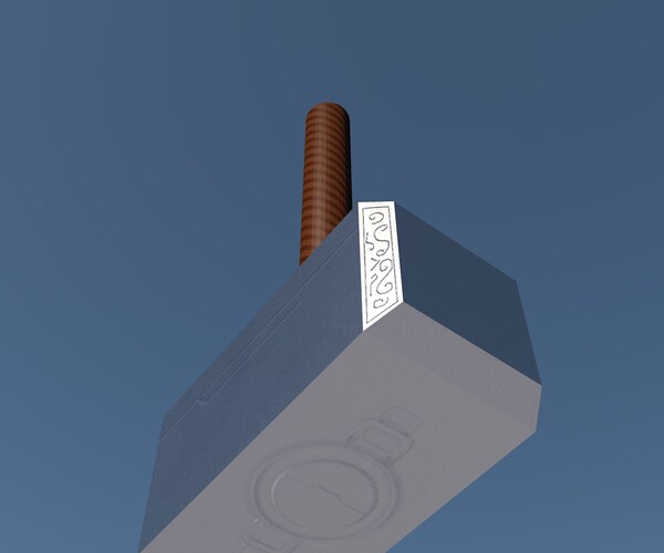 ArtStation - THOR HAMMER | Game Assets