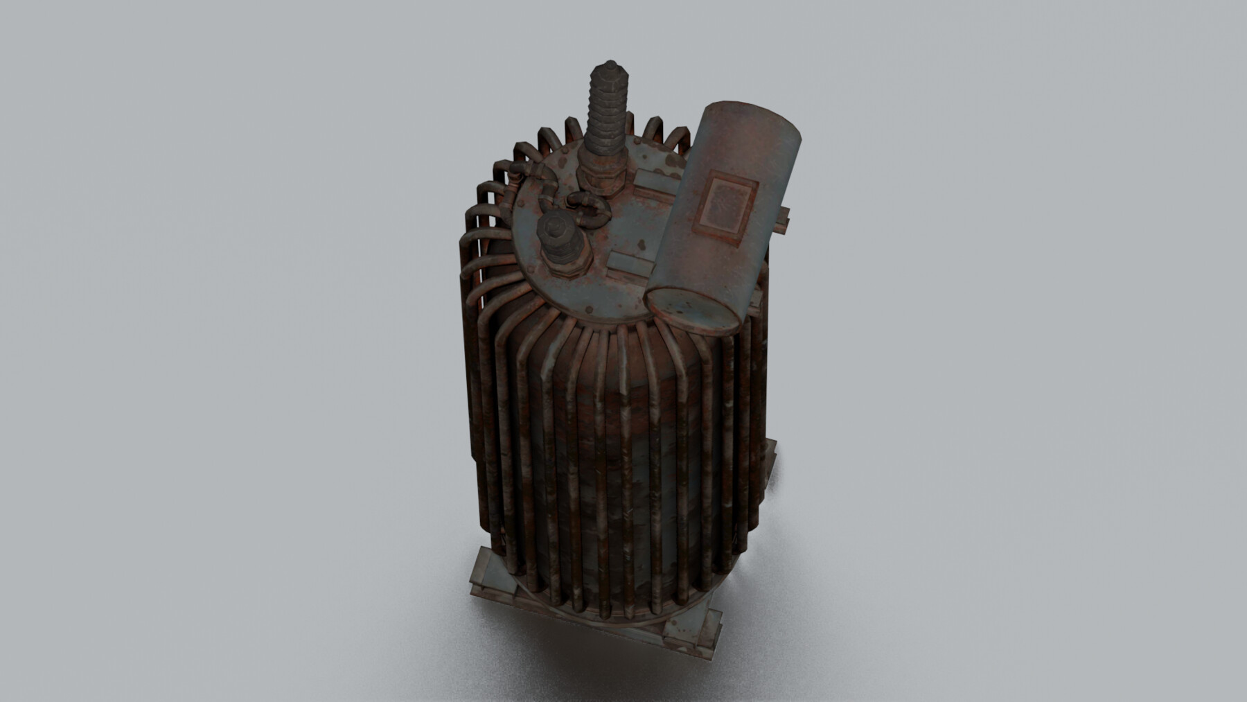 ArtStation - RUSTED MOTOR GAME READY LOW POLY | Game Assets