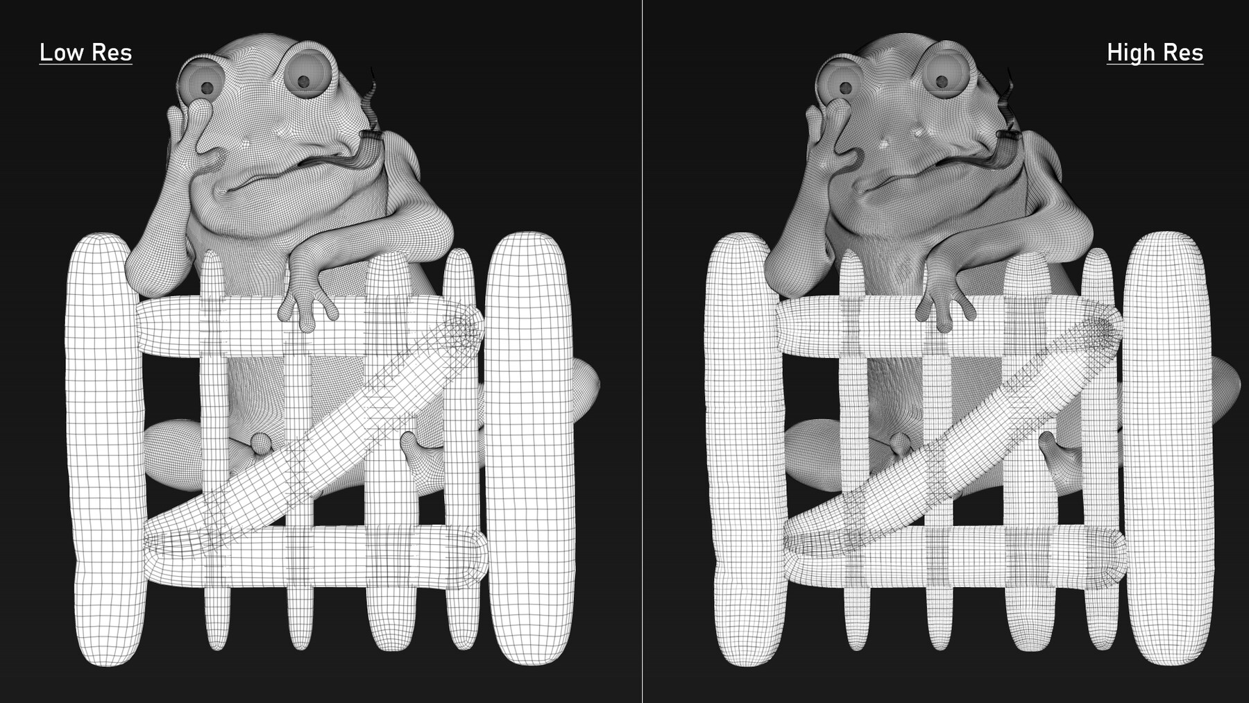 ArtStation - Smoking Frog | Resources