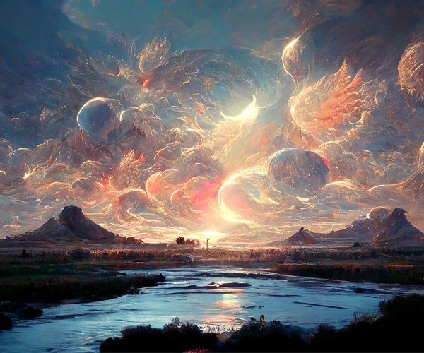 ArtStation - Fantasy clouds | Artworks