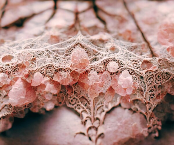 ArtStation - Pretty in Pink Lace | Artworks