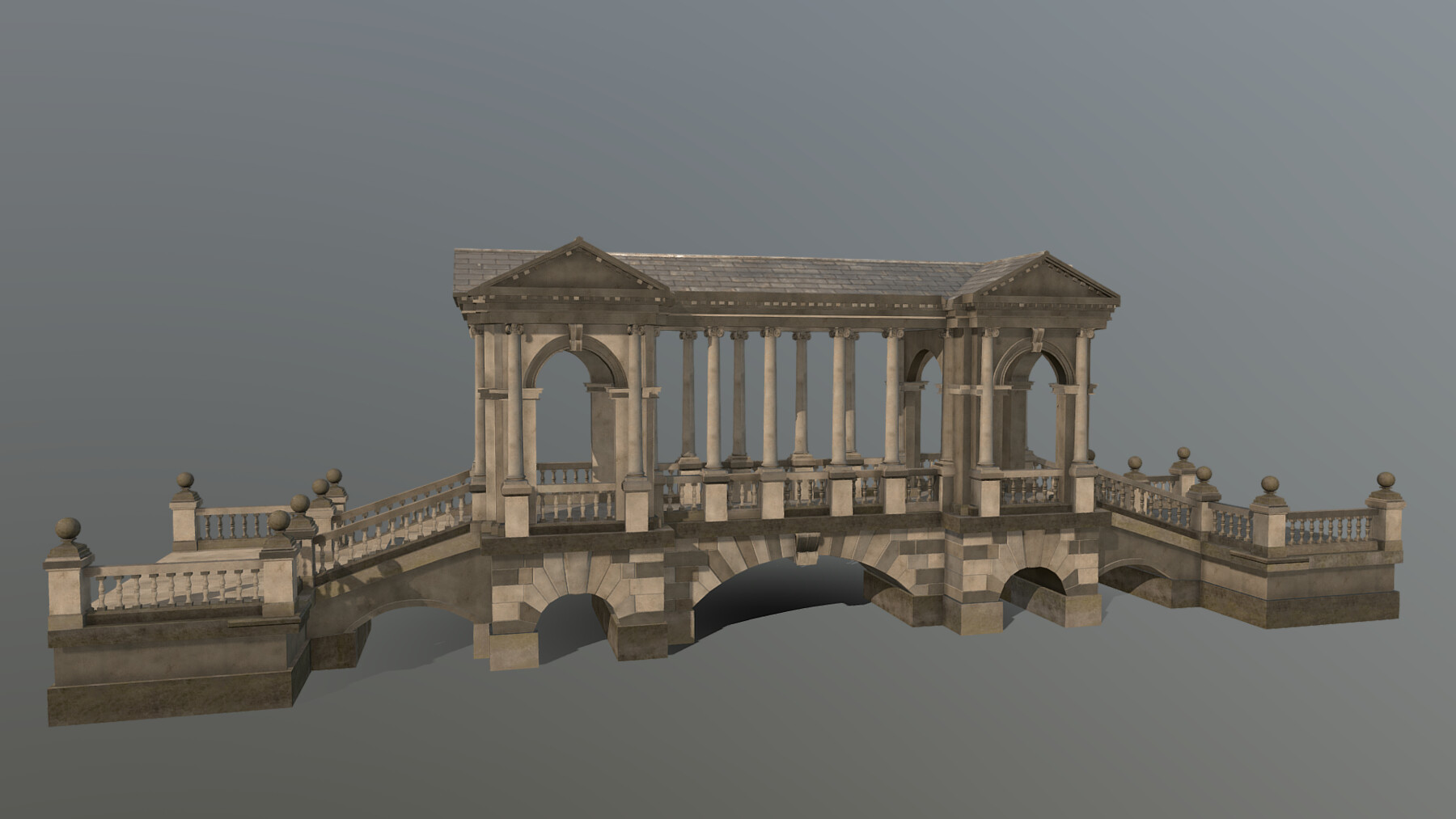 ArtStation - Palladian Bridge | Game Assets