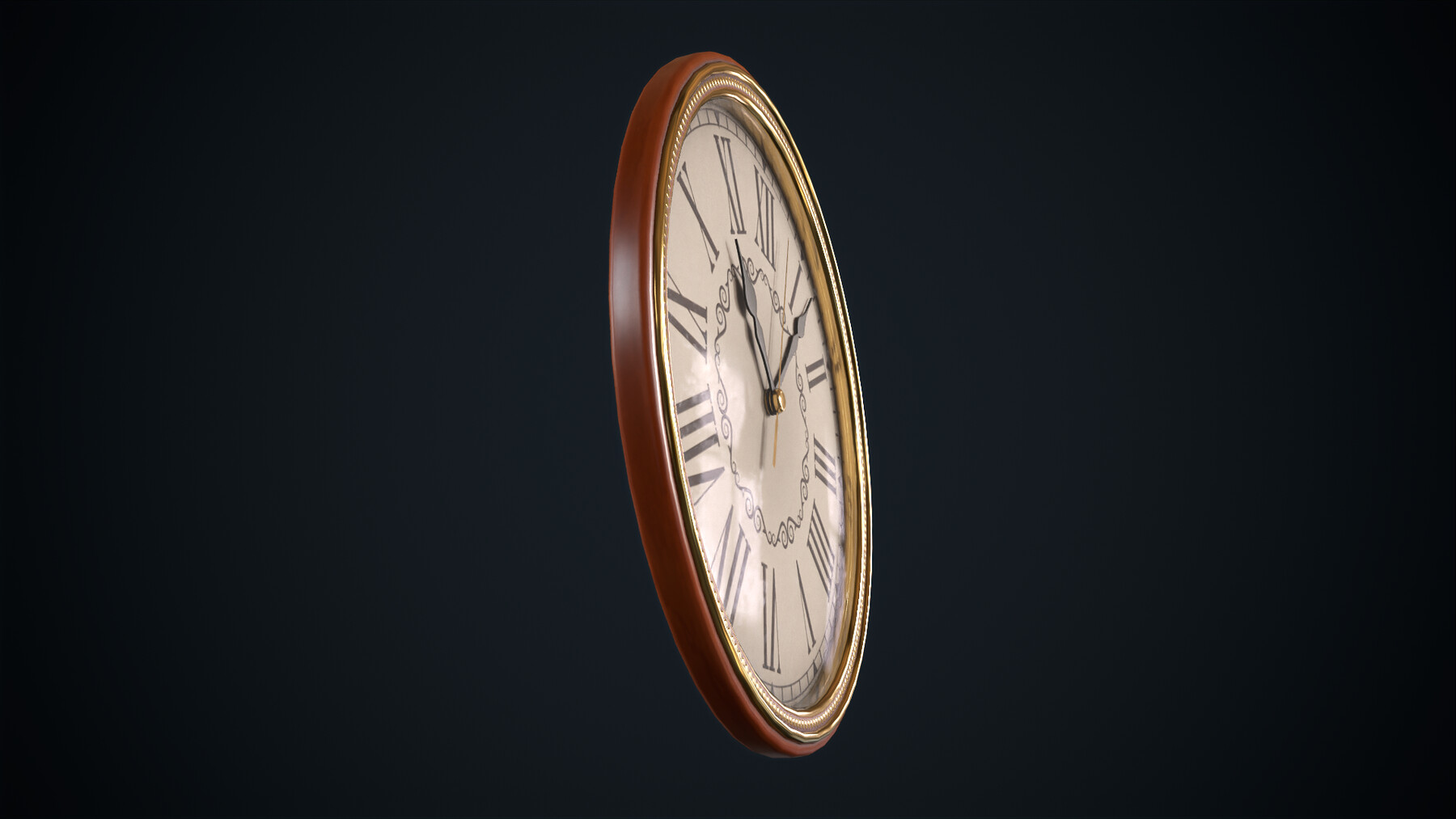 ArtStation - Vintage wall clock | Game Assets