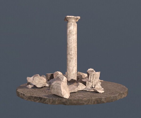 ArtStation - Pillar generator HDA V2 | Resources