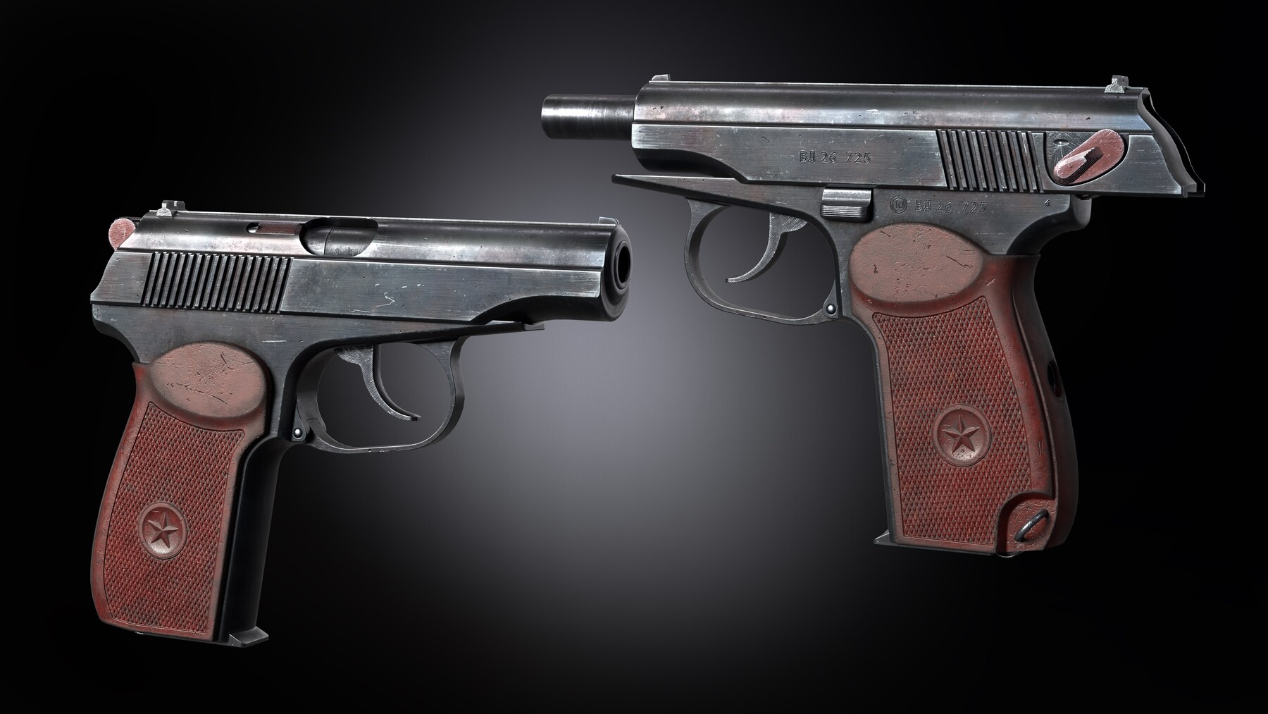 ArtStation - Makarov pistol (3d model) | Game Assets
