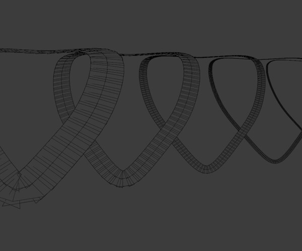 ArtStation - Low Poly Chains - 5 Pack | Game Assets