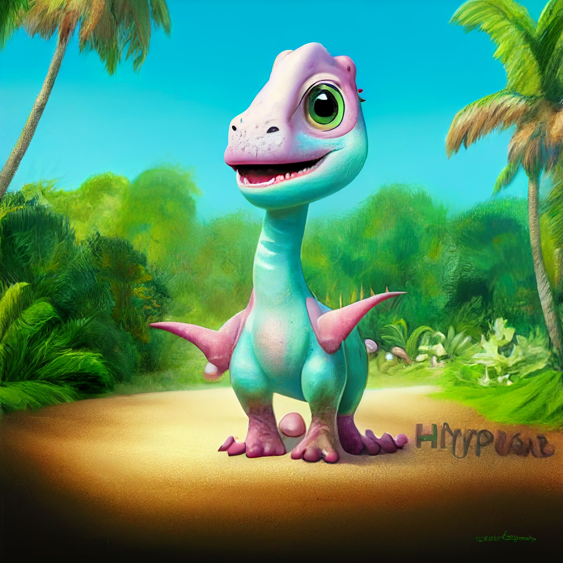 ArtStation - Cute Dinosaurs | Artworks