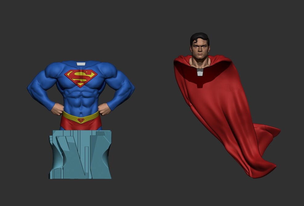 ArtStation - SUPERMAN STL | Resources