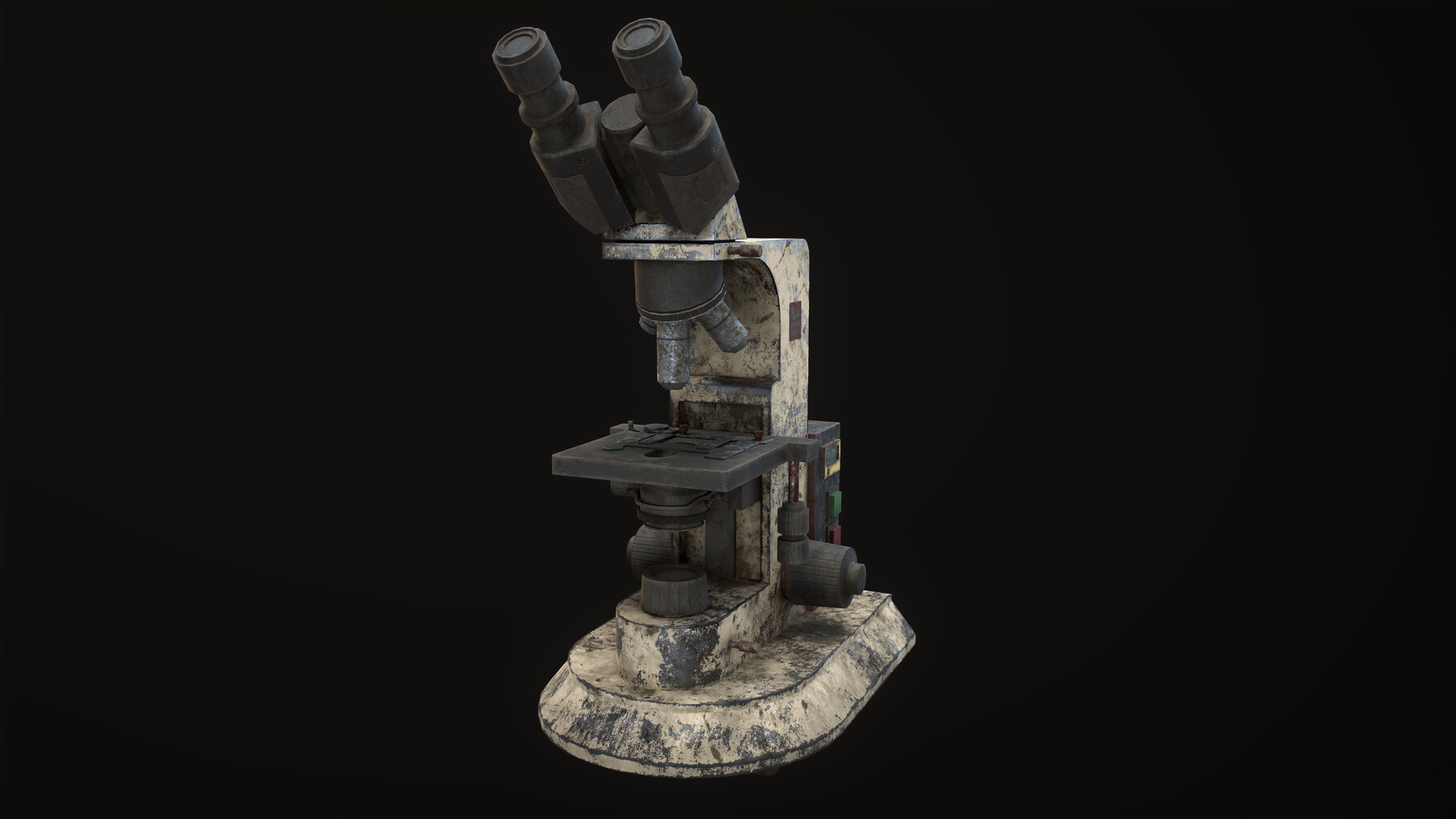 ArtStation - RoschVault Microscope PBR GameReady | Game Assets