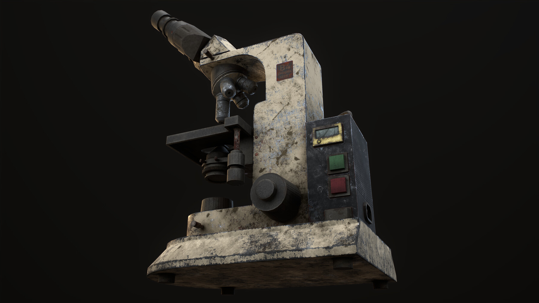 ArtStation - RoschVault Microscope PBR GameReady | Game Assets