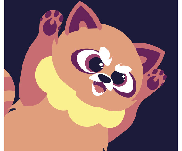 ArtStation - Evil raccoon | Artworks