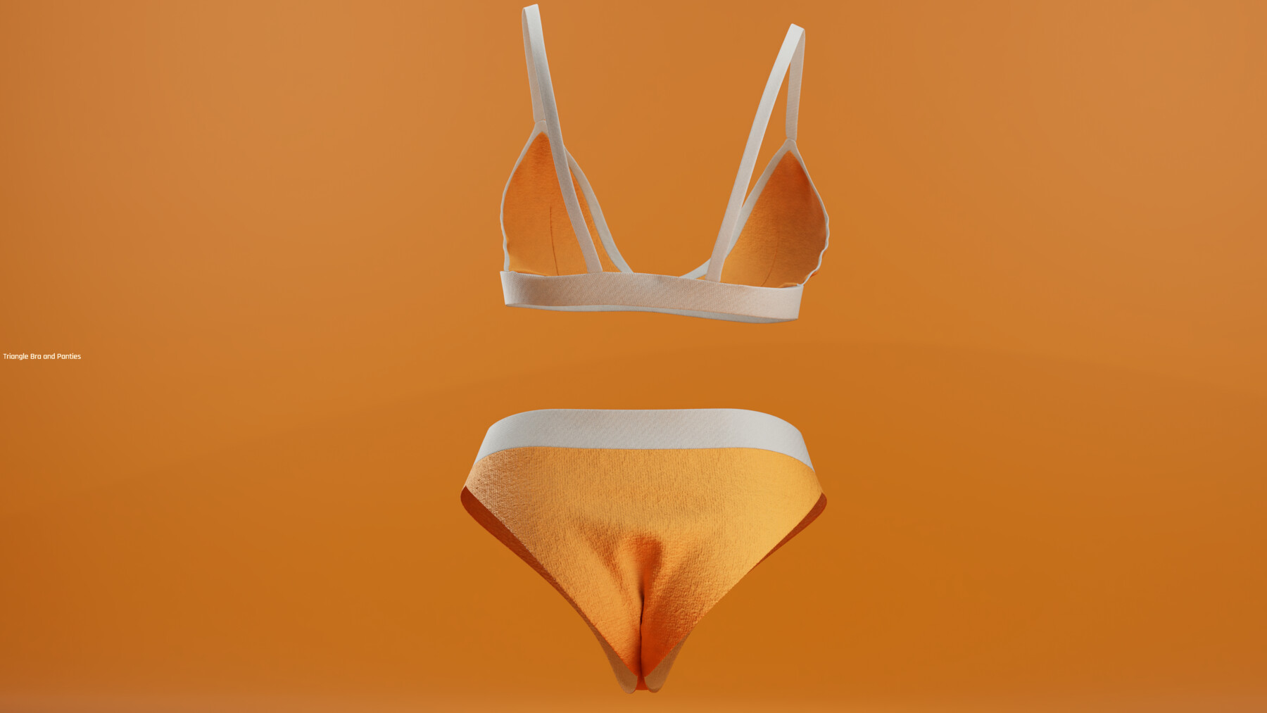 ArtStation - Triangle Bra and Panties | Resources
