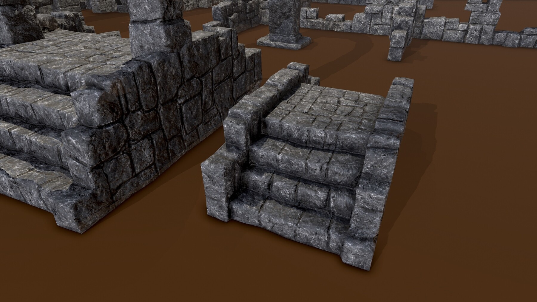 ArtStation - 3D Ruin Set | Game Assets