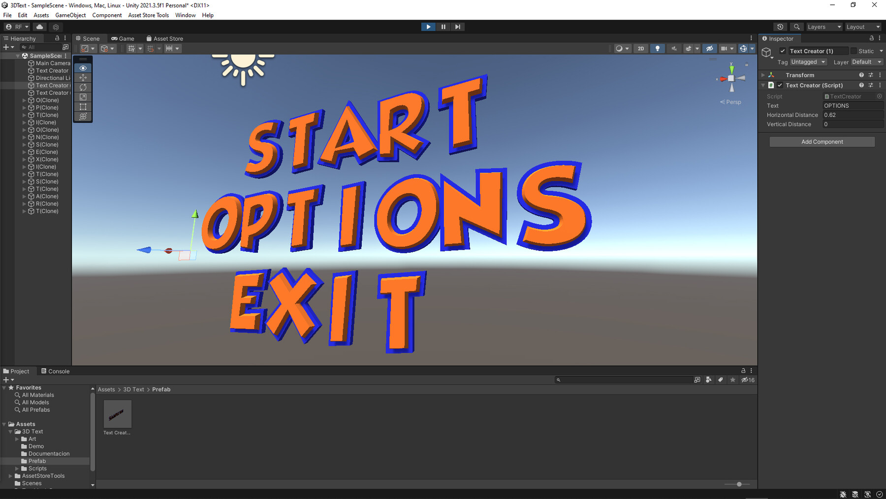 ArtStation - Unity Cartoon Text Creator | Resources