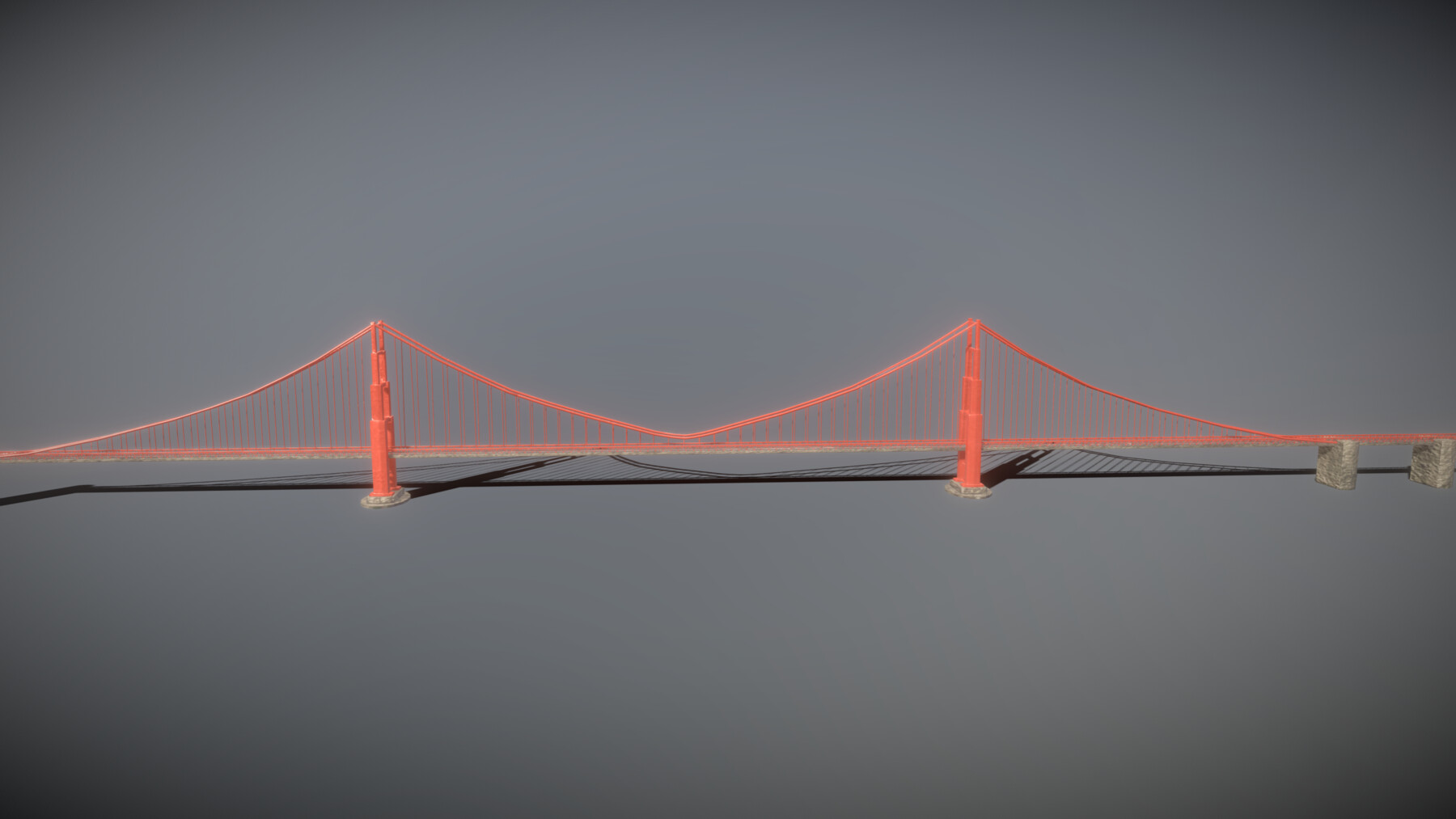 ArtStation - Golden Gate Bridge | Game Assets