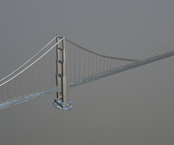 ArtStation - Golden Gate Bridge | Game Assets