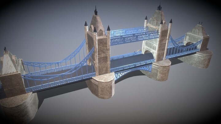 ArtStation - London Tower Bridge | Game Assets