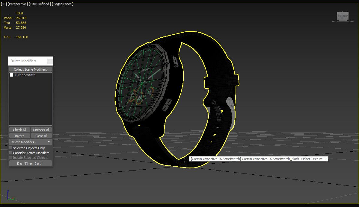 ArtStation - Garmin Vivoactive 4S Smartwatch 3D Model | Resources
