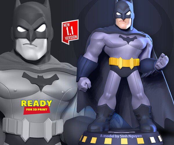 ArtStation - Batman Chibi | Resources