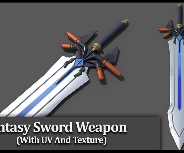 ArtStation - Fantasy Sword Weapon | Game Assets