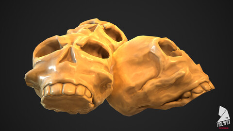 ArtStation - Skull | Game Assets