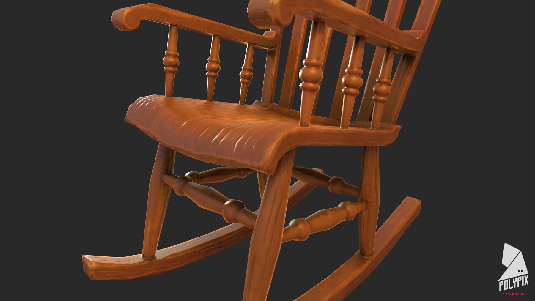 ArtStation - Rocking Chair | Game Assets