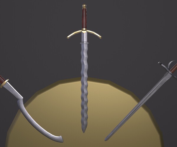 ArtStation - Swords | Game Assets