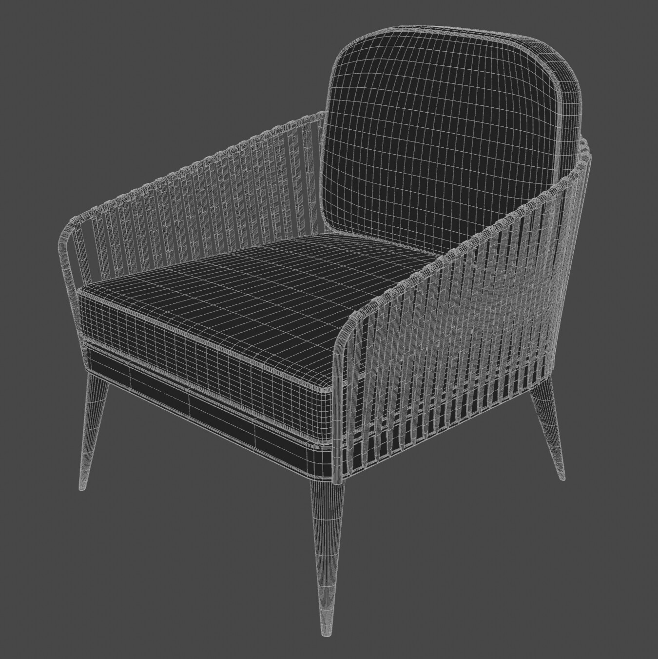 ArtStation - Outdoors Chair | Game Assets