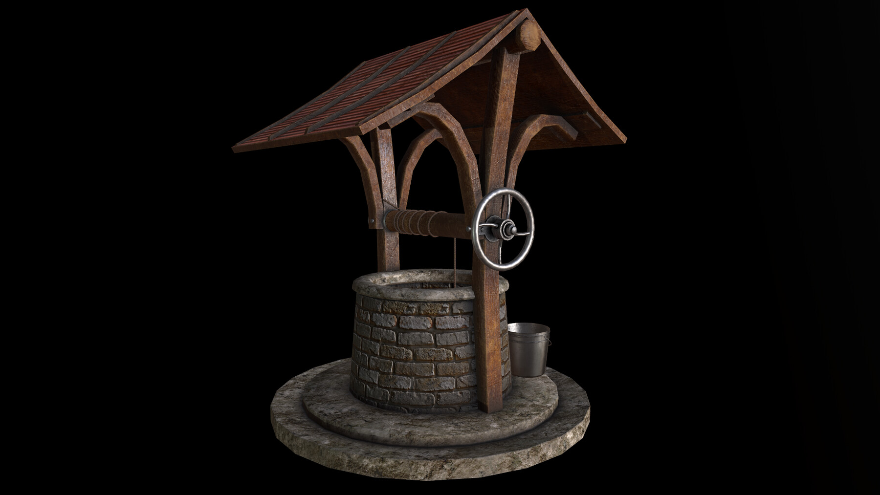 ArtStation - Medieval Well A | Game Assets