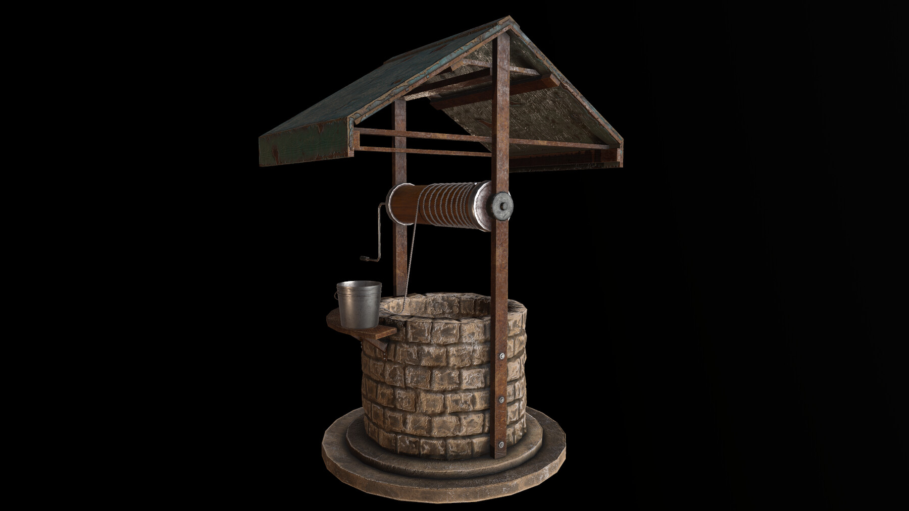 ArtStation - Medieval Well B | Game Assets
