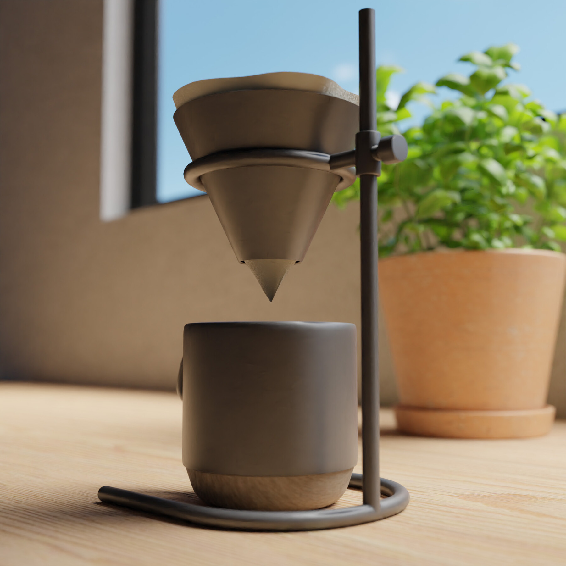 ArtStation - Mini Coffee Maker with Small Mug | Resources