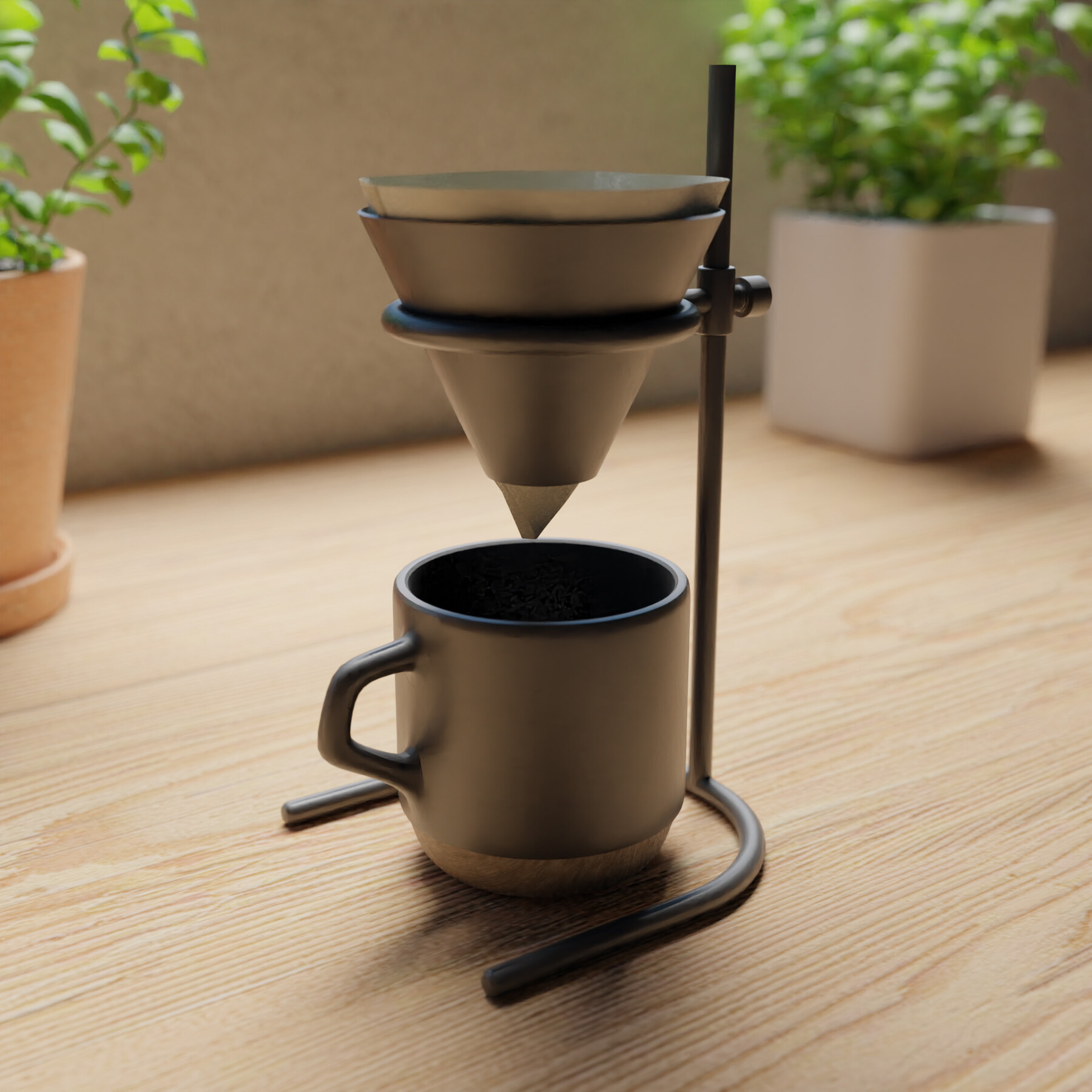 ArtStation - Mini Coffee Maker with Small Mug | Resources