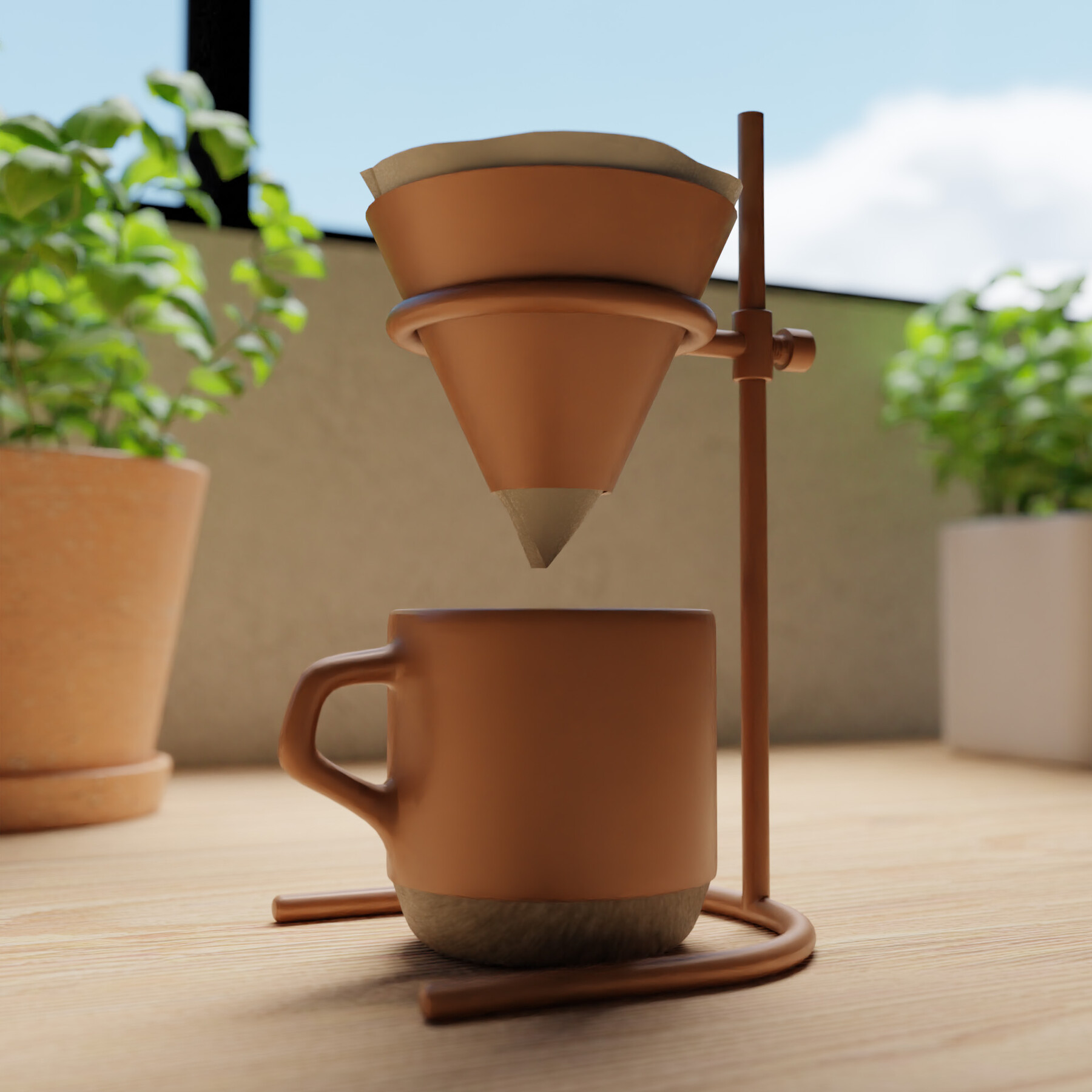 ArtStation - Mini Coffee Maker with Small Mug | Resources