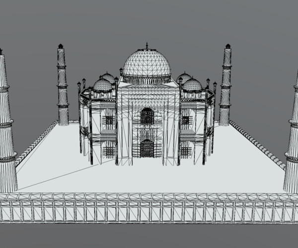 ArtStation - Taj Mahal | Game Assets
