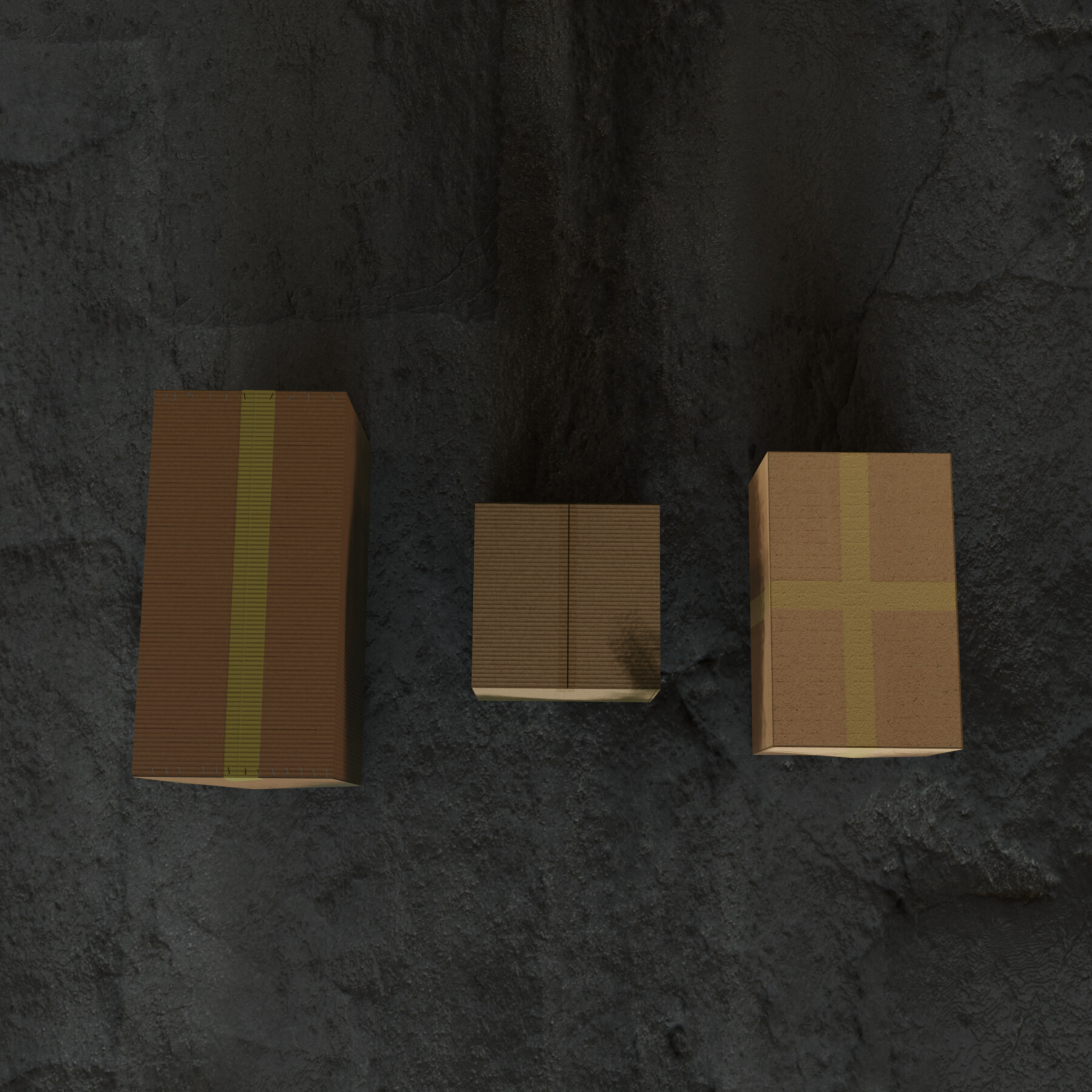 ArtStation - Cardboard Boxes | Resources